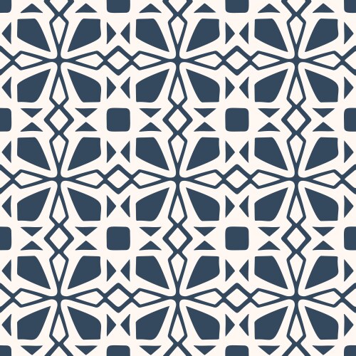 Seamless pattern with a simple abstract drawing Vector Image
