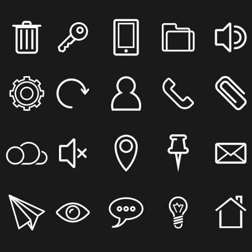 Office room Royalty Free Vector Image - VectorStock