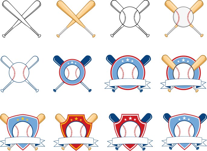 Baseball Clipart Vector Images (over 2,300)