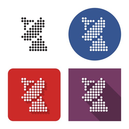 James webb space telescope icon with nebula Vector Image