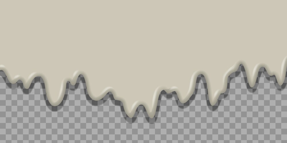 Melted cream or milk Royalty Free Vector Image