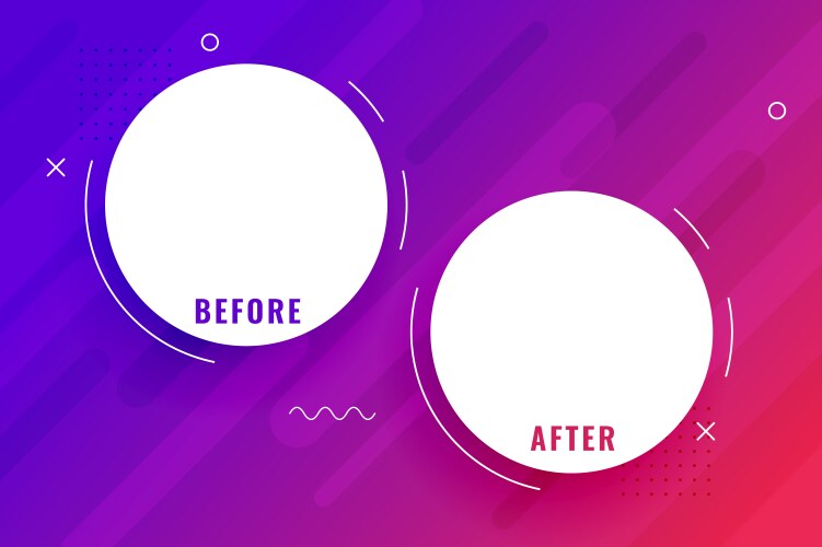 Before and After Template Vector Images (over 360)