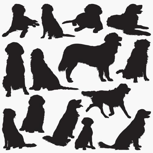 Silhouette Labrador Retriever Vector Images (over 2,200)