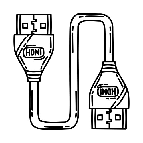 Hdmi Port Symbol Vector Images (over 720)