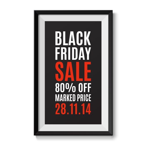 Black credit card template isolated on white Vector Image