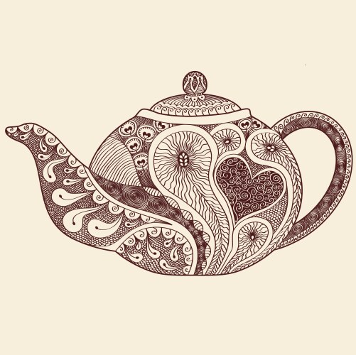 Teapot Drawing Tea Vector Images (over 7,300)