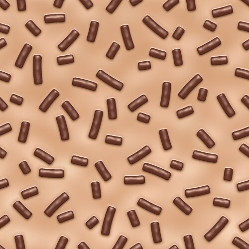 Seamless pattern with many decorative sprinkles Vector Image