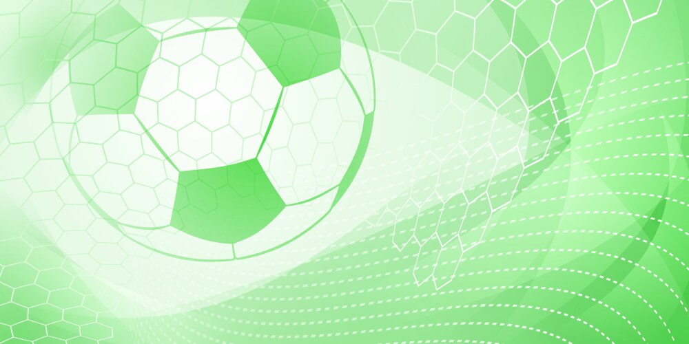 Soccer background in green colors Royalty Free Vector Image