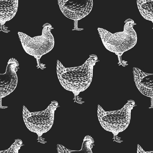 Chicken Seamless Vector Images (over 11,000)