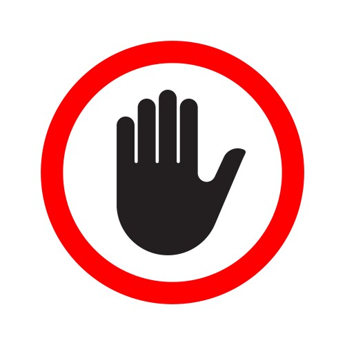 Hand Stop Symbol Vector Images (over 29,000)