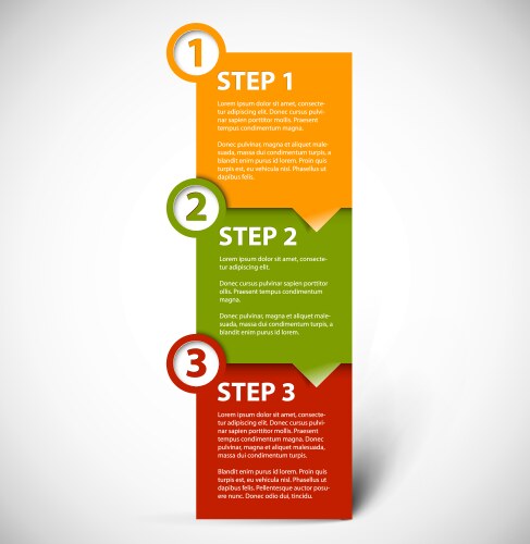 Planting seeds steps and process infographic Vector Image