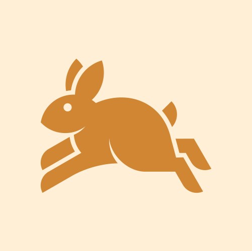 Rabbit line icon Royalty Free Vector Image - VectorStock