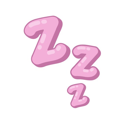 Sleeping Zzz Cartoon Vector Images (over 1,300)