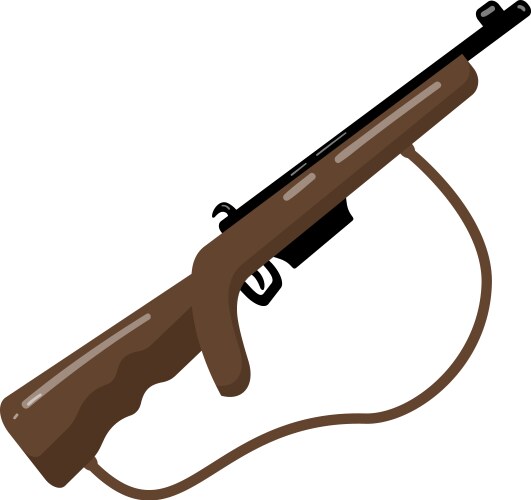 Hunter bullets icon cartoon hunt gun Royalty Free Vector