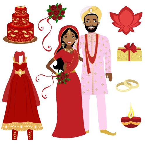 Wedding celebration Royalty Free Vector Image - VectorStock