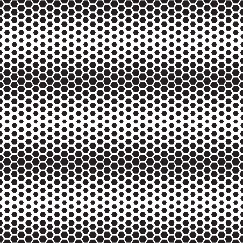 Halftone dots pattern gradient in format Vector Image