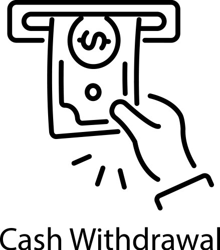 Cash Withdrawal Vector Images (over 11,000)