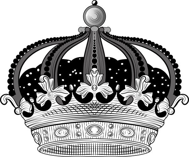 Crown Royalty Free Vector Image - VectorStock