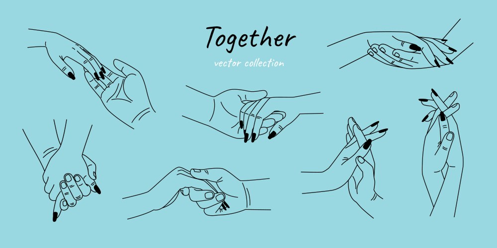Hands Intertwined Vector Images (over 270)