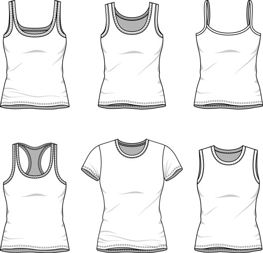 Clothing set Royalty Free Vector Image - VectorStock