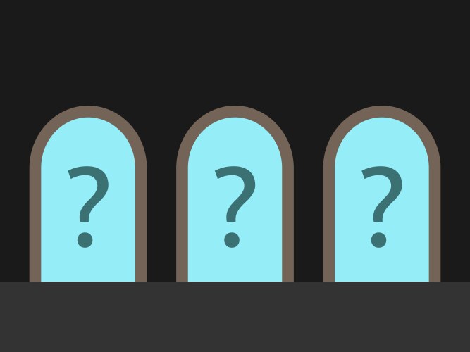 Three roads perspective view Royalty Free Vector Image