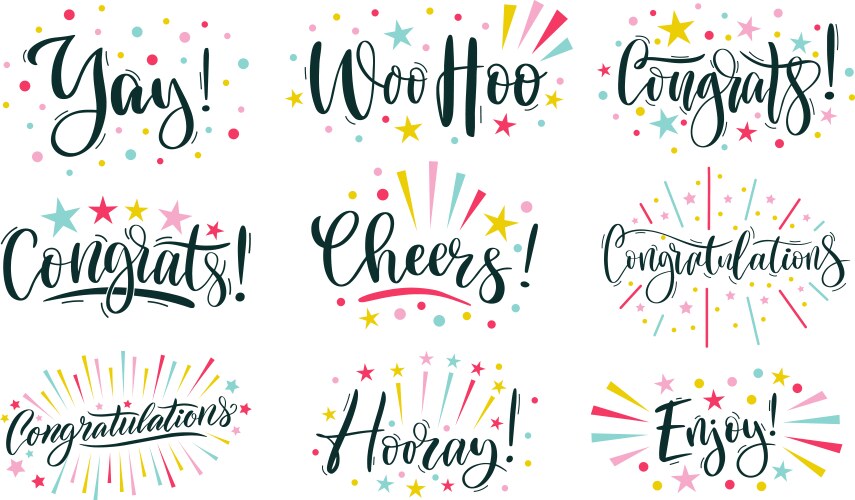 Congratulations Vector Images (over 370,000)