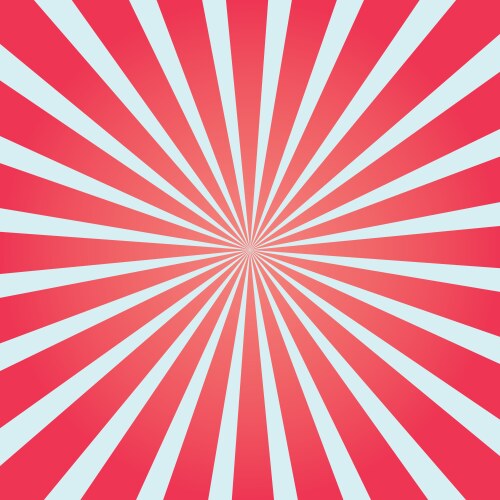 Ray retro background yellow colored rays stylish Vector Image