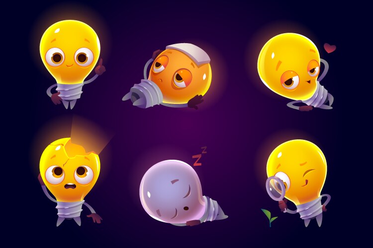 Light Bulb Emoji Vector Images (over 1,400)