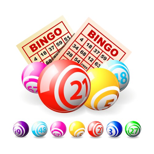 Bingo game logo Royalty Free Vector Image - VectorStock