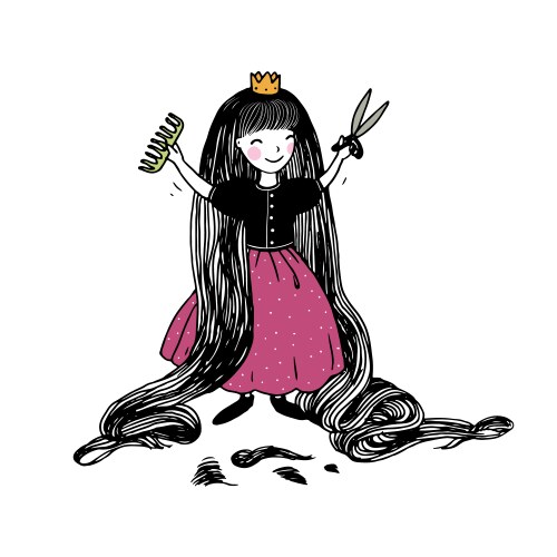 Rapunzel Hair Vector Images (77)