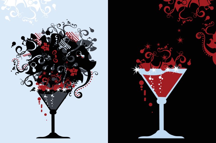 Cocktail Royalty Free Vector Image - VectorStock