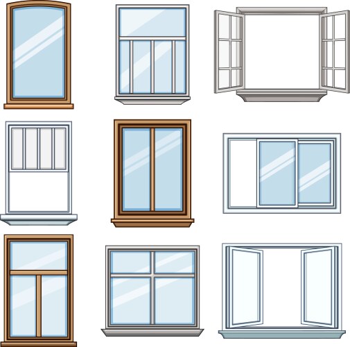 Cartoon Window Frame Vector Images (over 6,000)