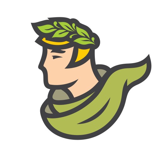 Prometheus sign in greek mythology titan Vector Image