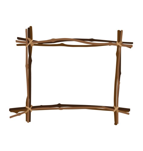 Bamboo Stick Frame Royalty Free Vector Image - VectorStock