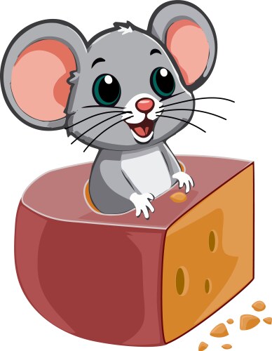 Funny mouse clipart Vector Images & Graphics for Commercial Use ...
