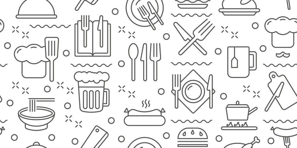 Restaurant Pattern Vector Images (over 72,000)
