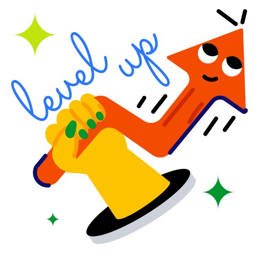 Level up Royalty Free Vector Image - VectorStock