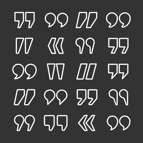 Quotation Mark Vector Images (over 14,000)