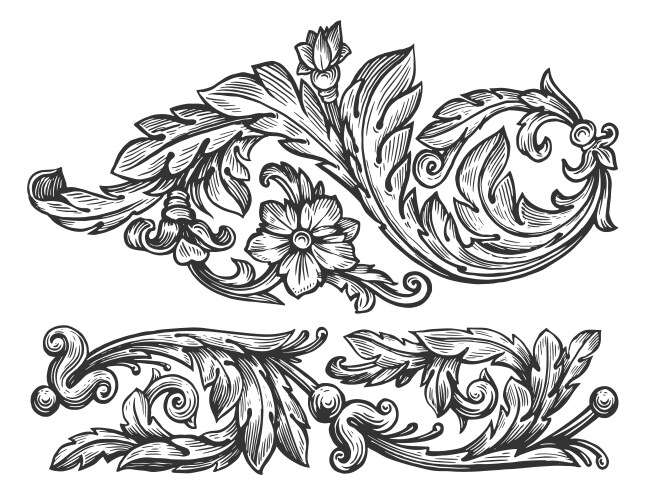 Filigree Tattoo Vector Images (over 8,500)