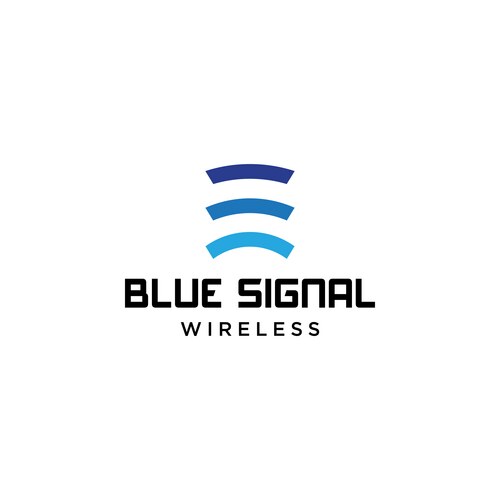 Wireless forward logo Royalty Free Vector Image