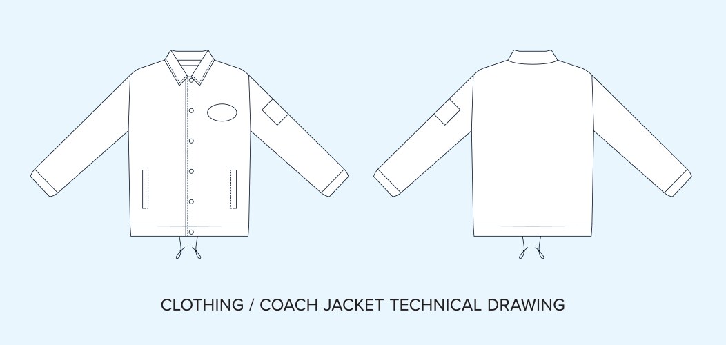 Jacket Template Vector Images (over 15,000)