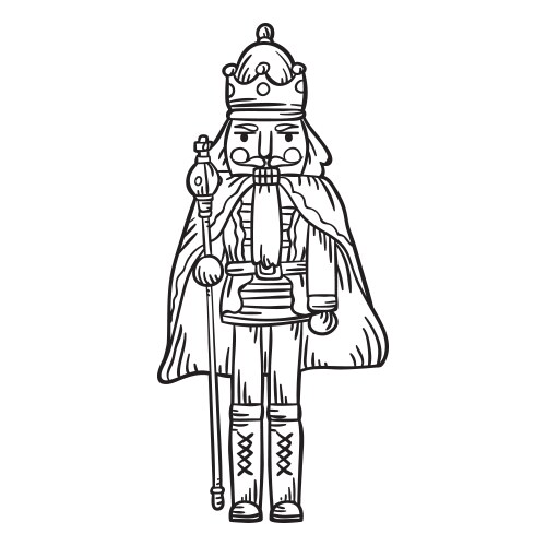 Nutcracker Outline Vector Images (over 130)