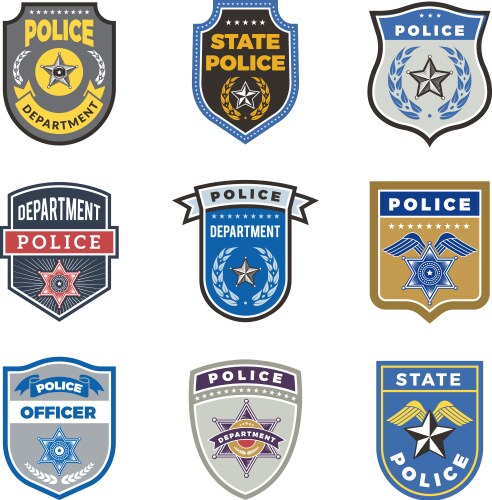 Police Badges Vector Images (over 30,000)