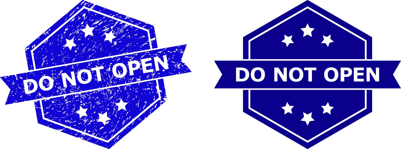 Do not open window watermarks with corroded Vector Image