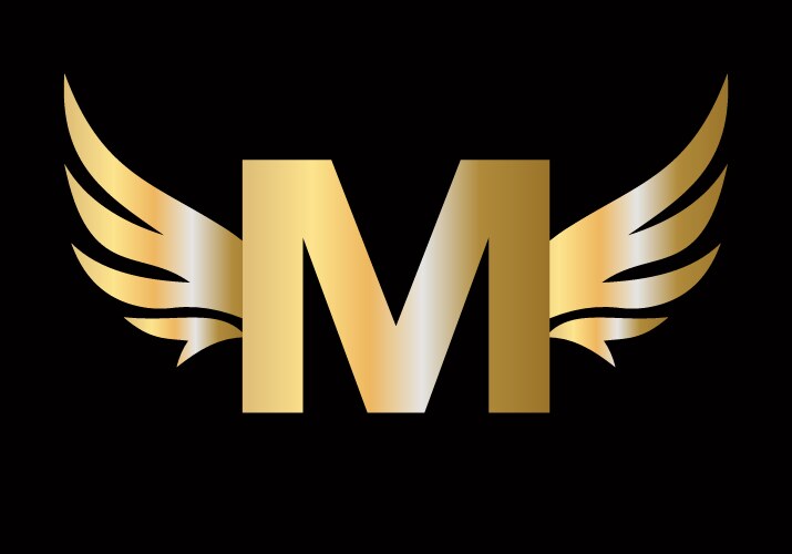 M Letter Wing Vector Images (over 670)
