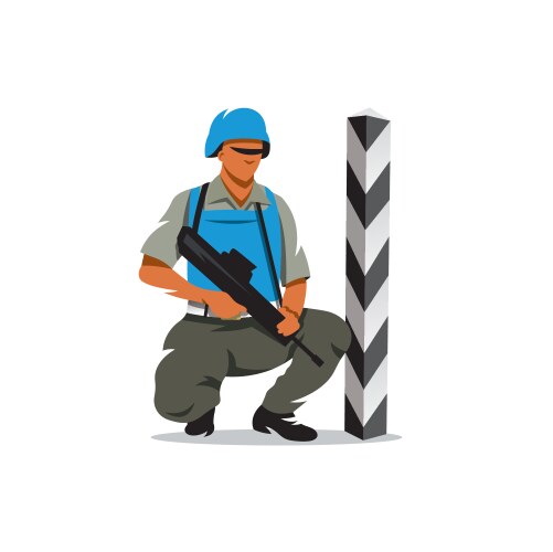 Military Checkpoint Vector Images (over 190)