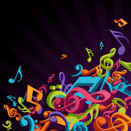 Free Music Notes Vector Images (over 5,400)