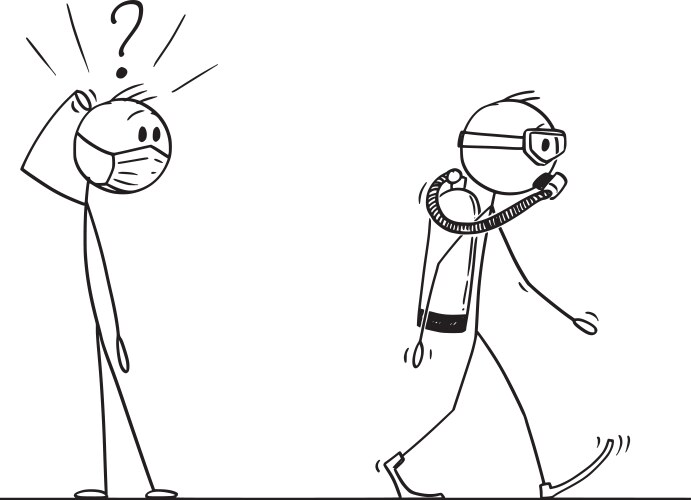 Decide about emotion choose your face cartoon Vector Image