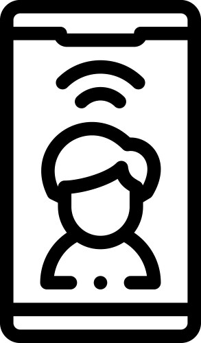 Fes icon thin linear style design isolated Vector Image