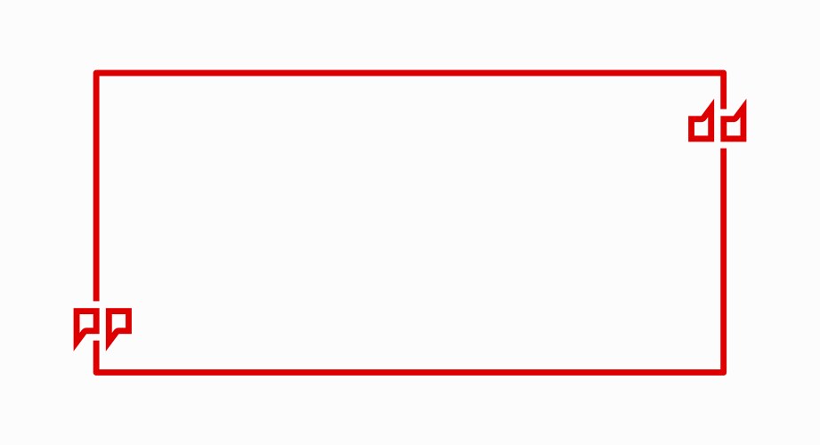 Rectangle motivation quote template background Vector Image